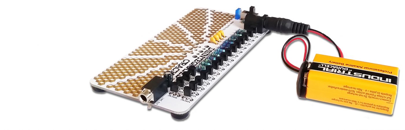 powering the cracklebox – Rakit