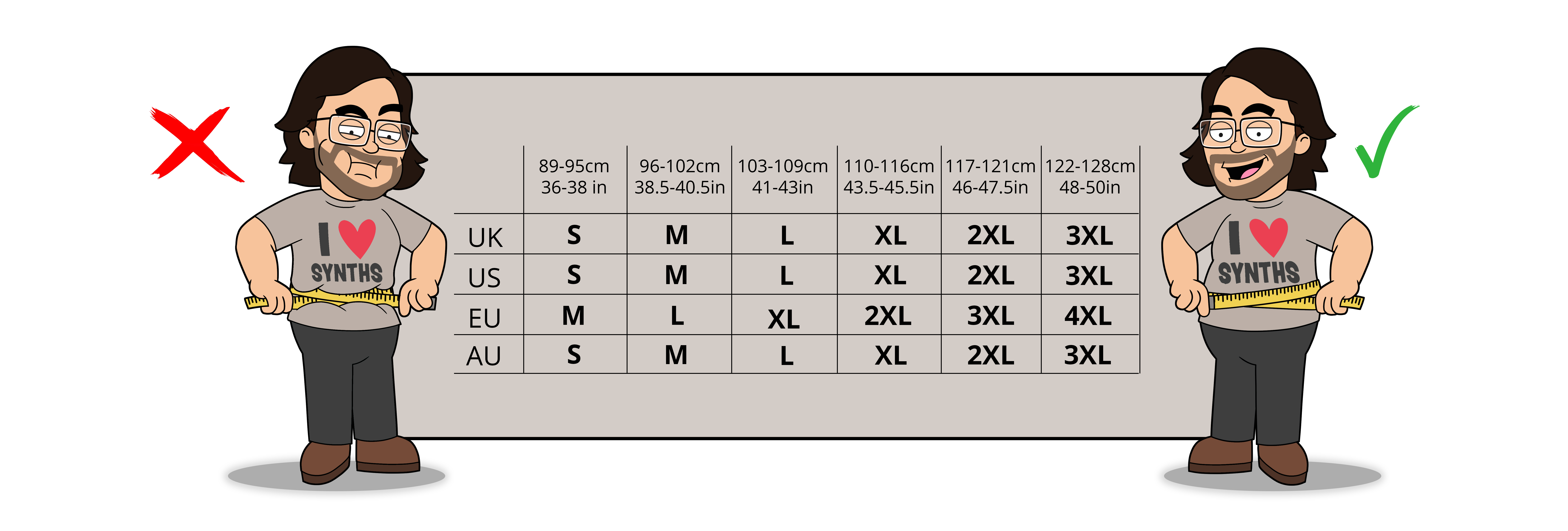 Size chart final – Rakit